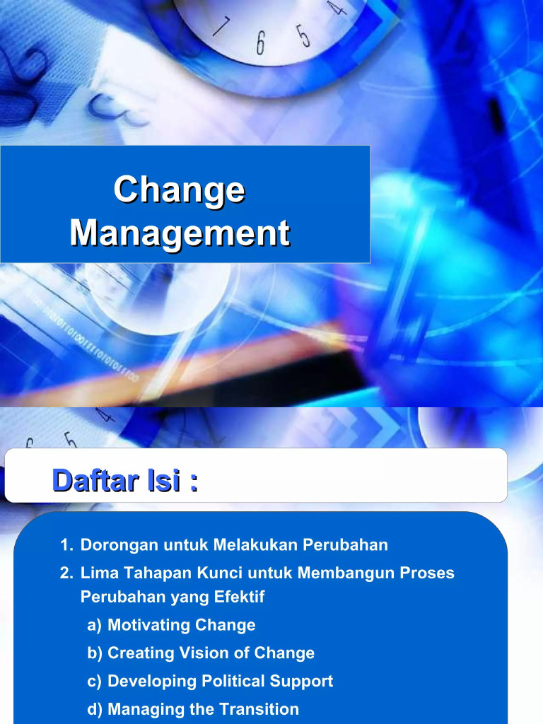 change-management-ppt | PDF