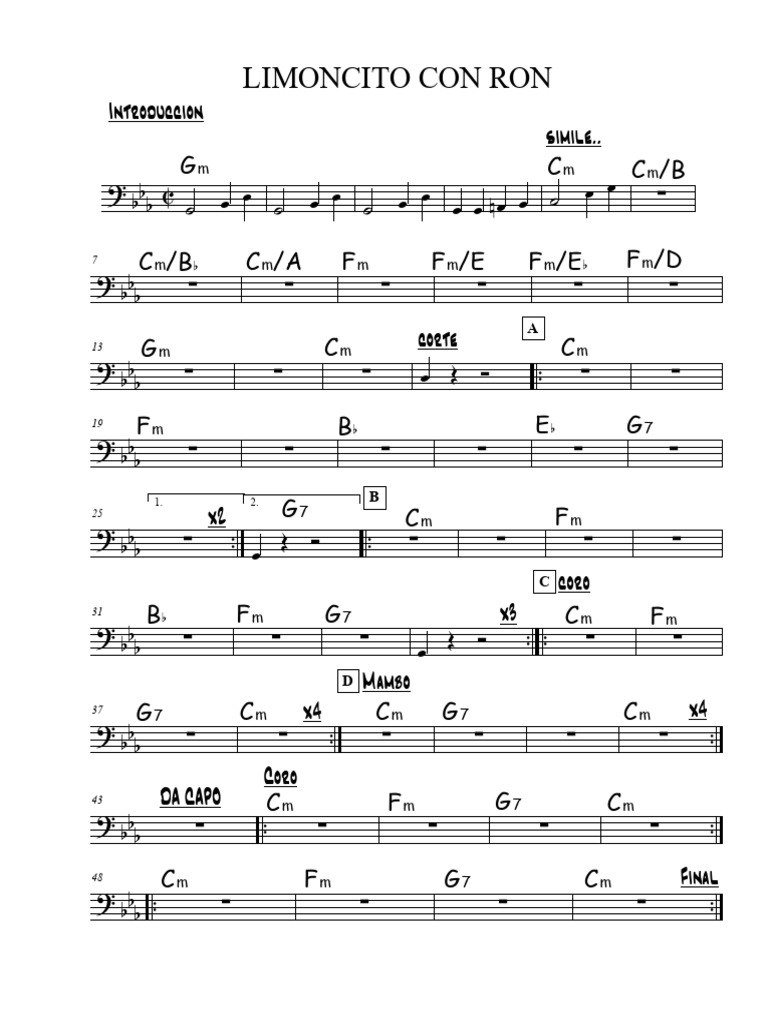 Limoncito Con Ron | PDF