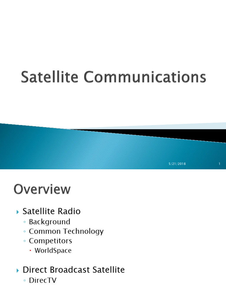 Satellite Communications | PDF | Communications Satellite | Telecommunications