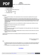 Isle of Man DL1 Driving Licence Application | PDF | Fine (Penalty ...