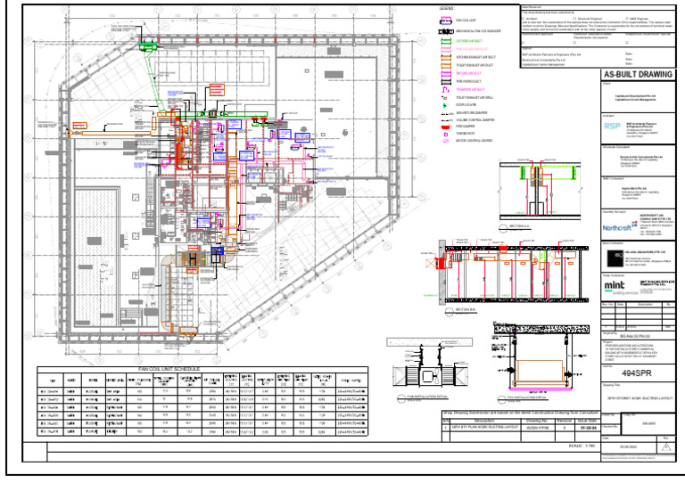 Ab-4000 - 38TH Storey Ducting Layout | PDF | Building Automation ...