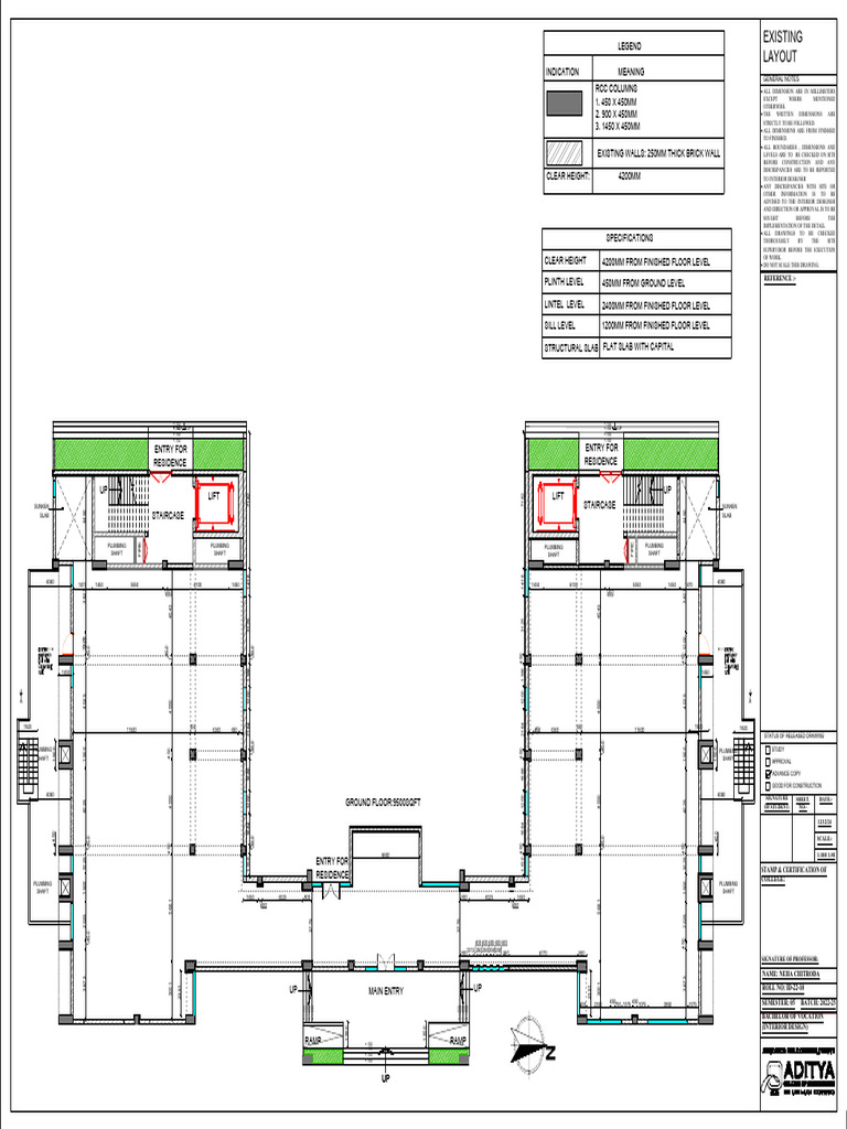 Existing | PDF | Buildings And Structures | Architectural Design