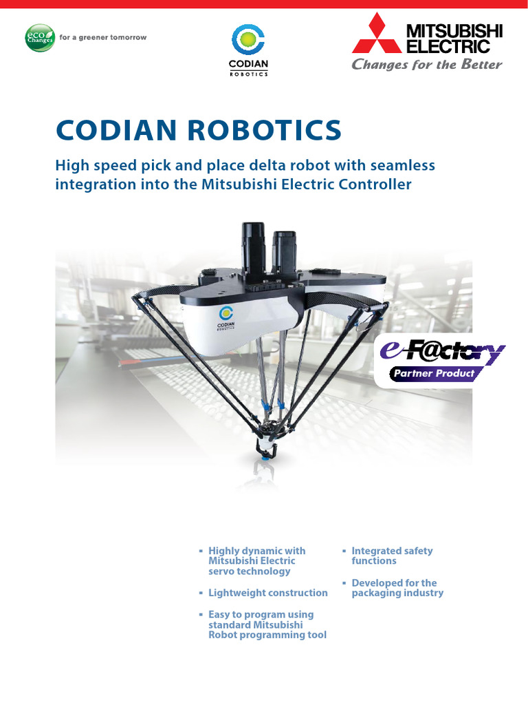 codian_brochure | PDF | Robotics | Robot