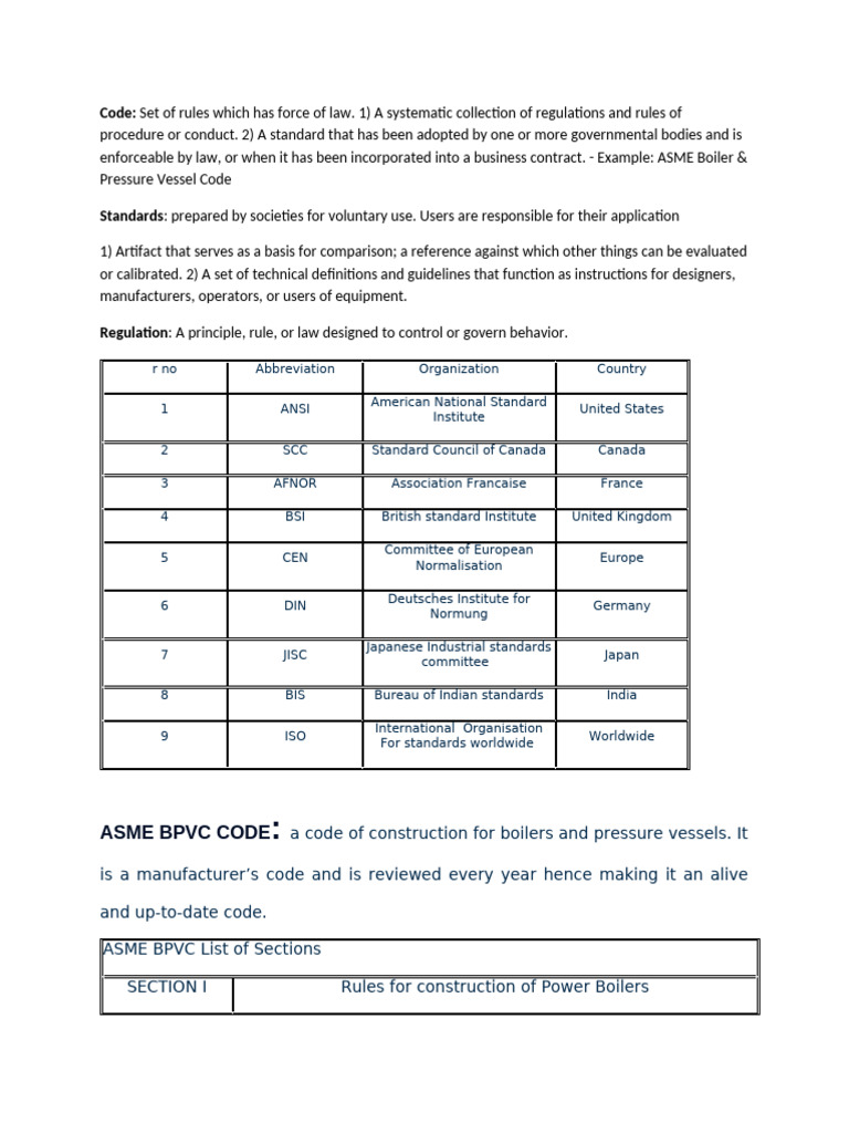Codes and standards | PDF | Nondestructive Testing | Mechanical Engineering