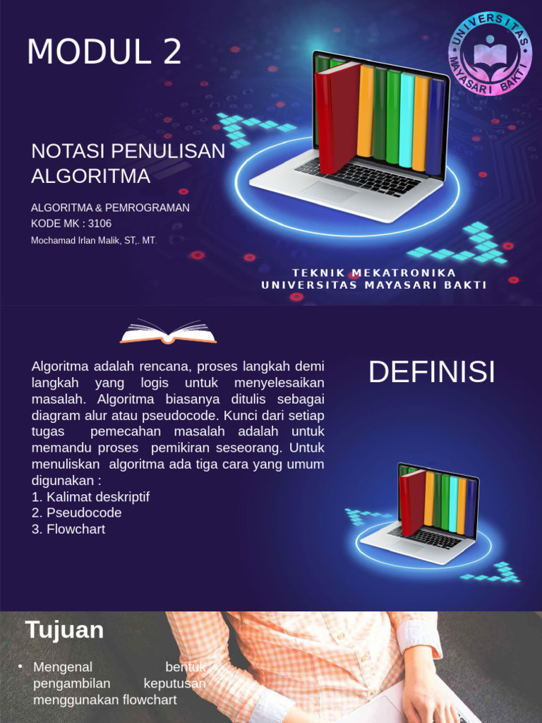Modul 2 Algoritma Dan Pemrograman | PDF