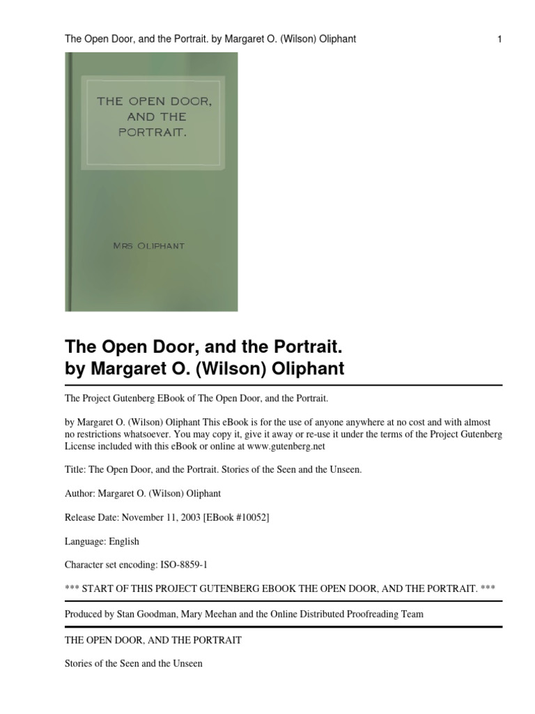 The Open Door | PDF