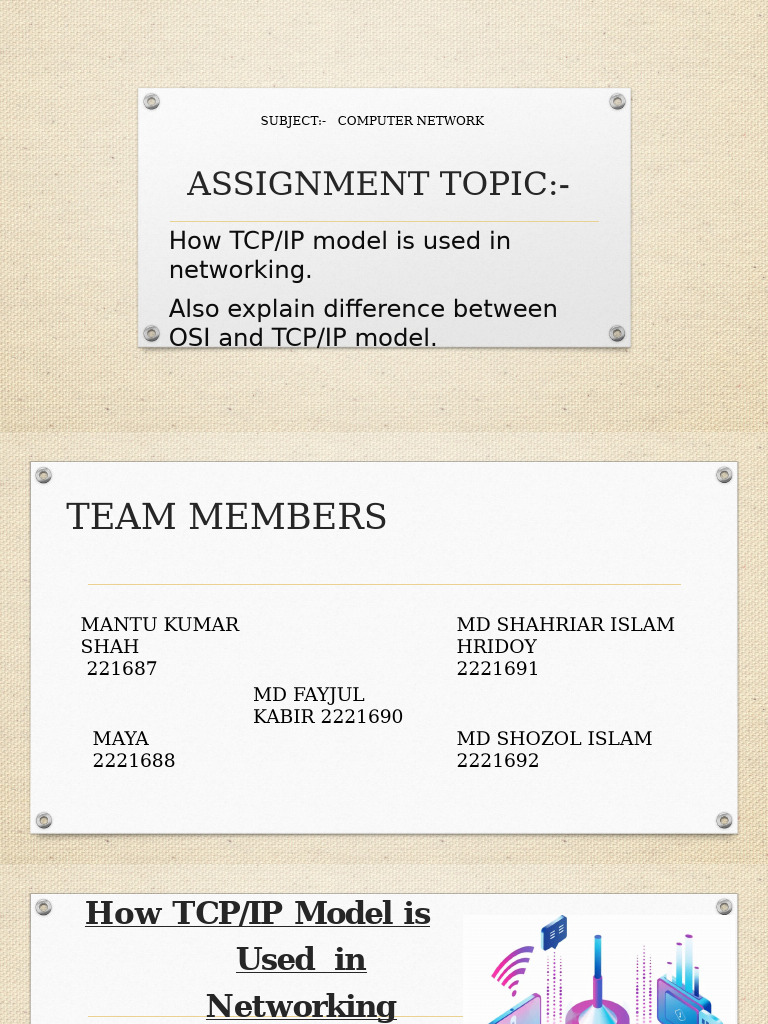 TCP_IP-model | PDF | Internet Protocol Suite | Osi Model