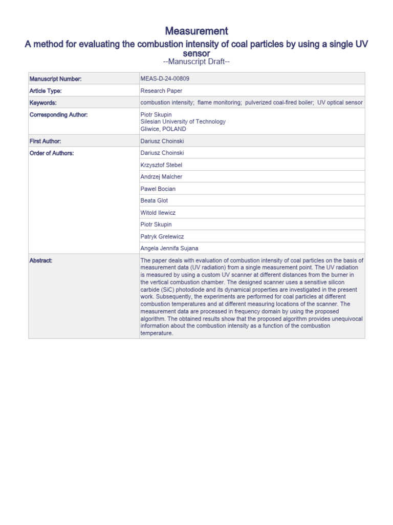 MEAS-D-24-00809 | PDF | Combustion | Rocket Engine