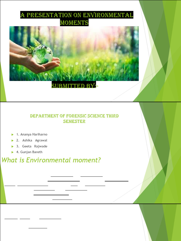 Evs presentationn | PDF | Natural Environment