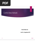 Lecture 3 & 4 - Data Link Layer in CAN - Recessive and Dominant Bits, Arbitration, Frame ...