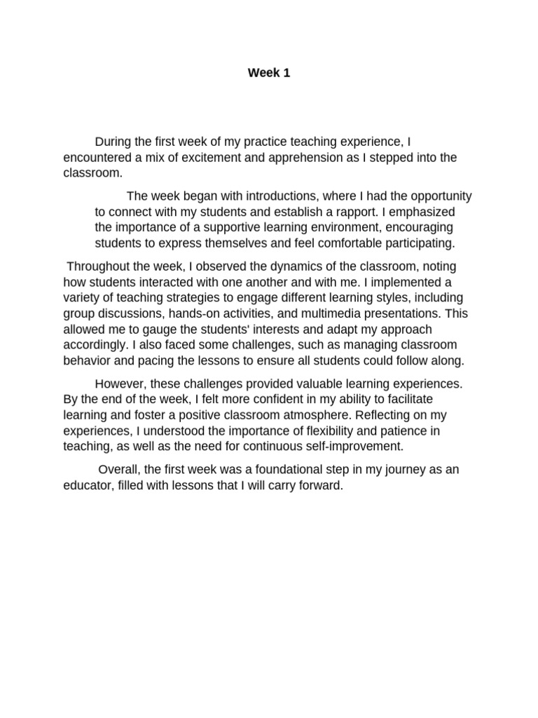 narrative | PDF | Teachers | Methodology