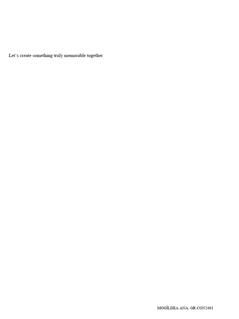 Event Planning Business Pitch | PDF | Marketing | Pricing