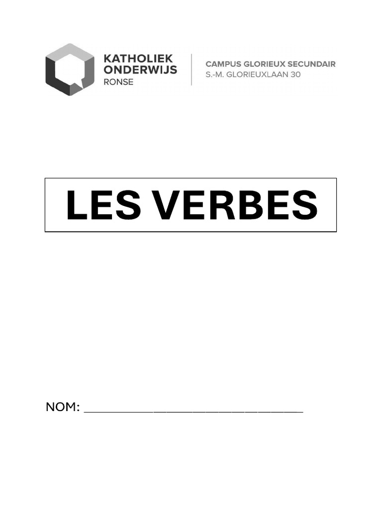 Les Verbes | PDF