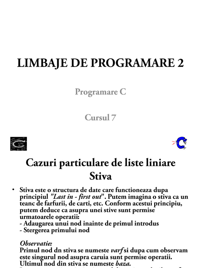 C Programming: Linked Lists & Pointers | PDF | Computer Libraries | Computer Standards