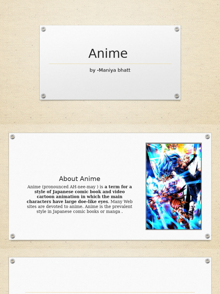Anime | PDF