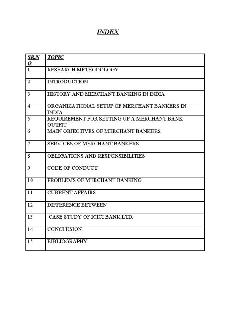 Overview of Merchant Banking in India | PDF | Banks | Syndicated Loan
