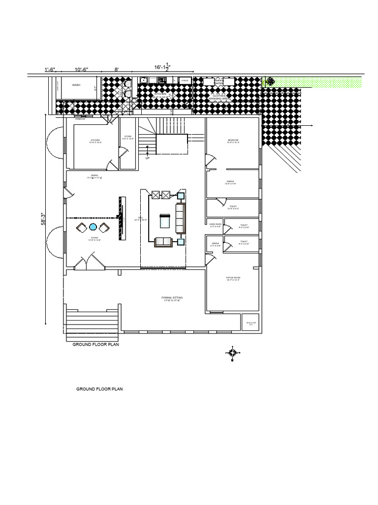 Triplex Attapur Ground Floor Plan | PDF | Queensland Heritage Register ...