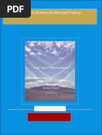 Polanyi - Tacit Dimension PDF | PDF