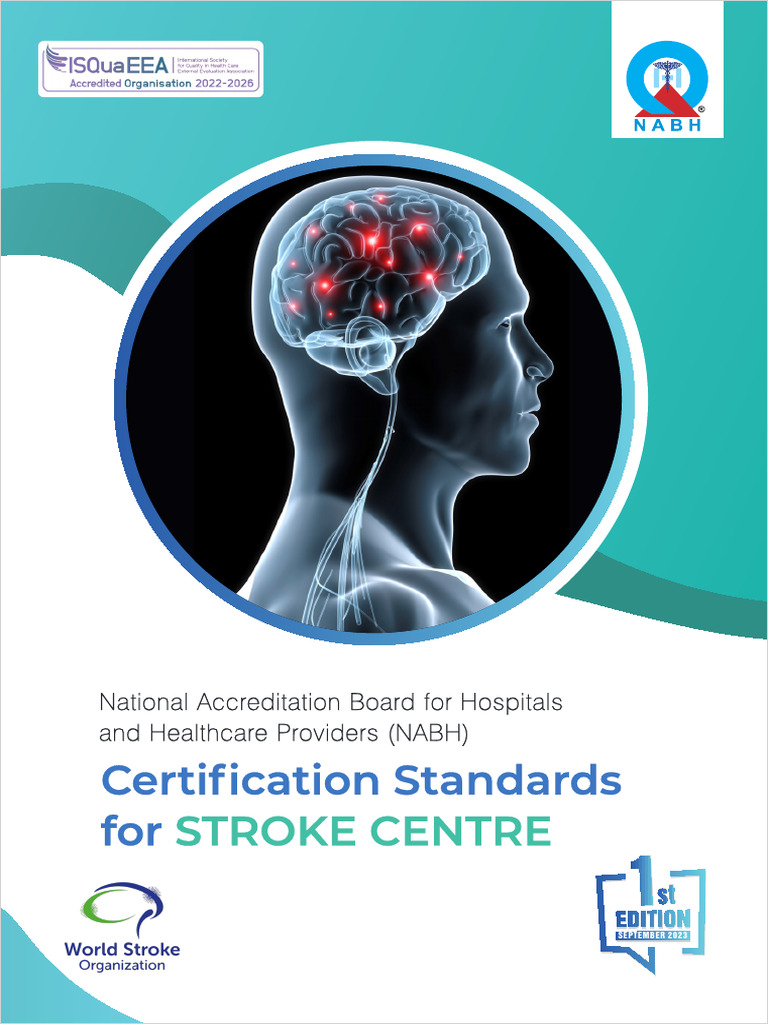Stroke Centre Standard - 1st Edition - Septeber 2023 | PDF | Stroke | Health Care