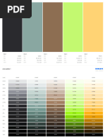 Stitch 626 Color Palette | PDF | Vision | Digital Signal Processing