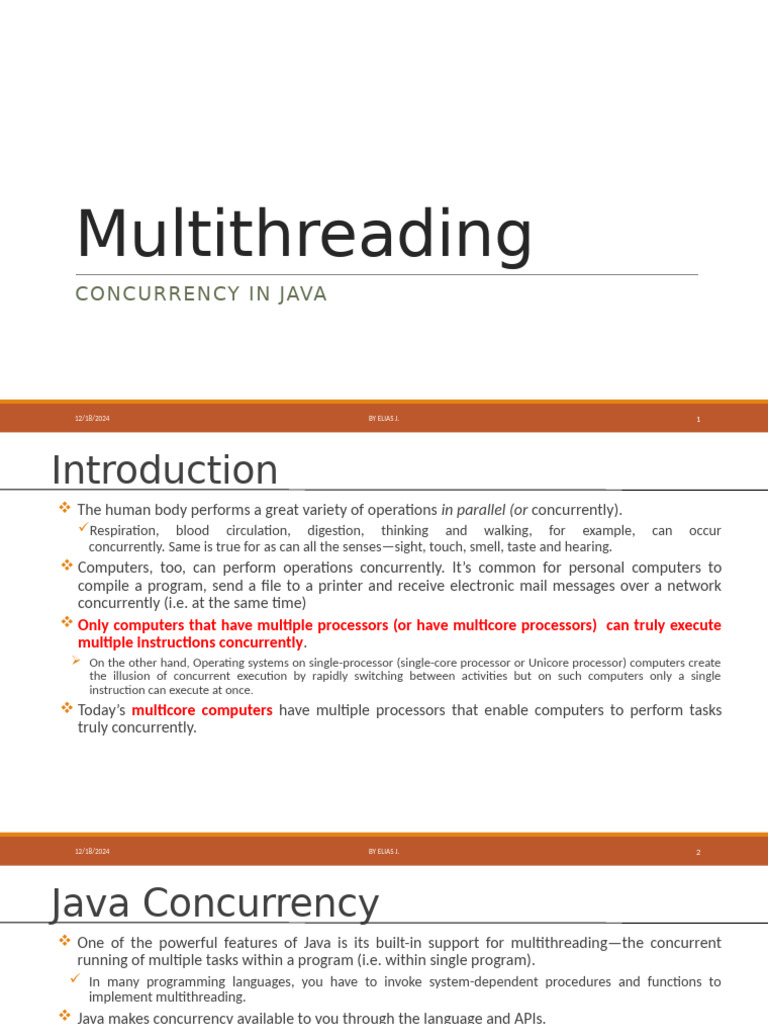 3 Multithreadinglatest Copy Pdf Method Computer Programming Class Computer Programming 1915