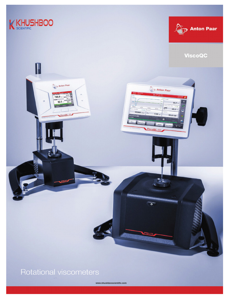 KSPL Viscometer Antoonpar | PDF