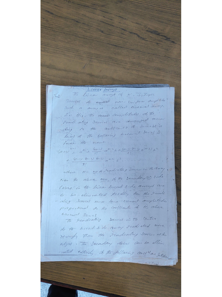 Antenna Written Notes | PDF