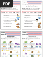 Mga Letrang Nagsisimula Sa Letrang T | PDF