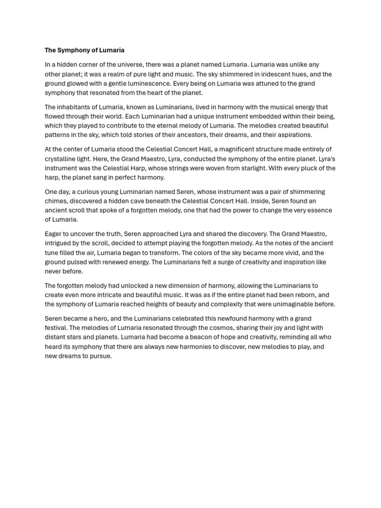 Interesting Story | PDF