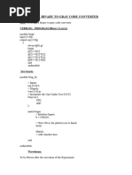 Verilog Code For Code Converters | PDF | Binary Coded Decimal | Elementary Mathematics