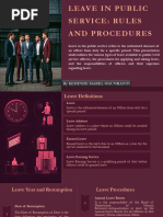 Leave Instruction | PDF | Military Discharge | United States Department ...