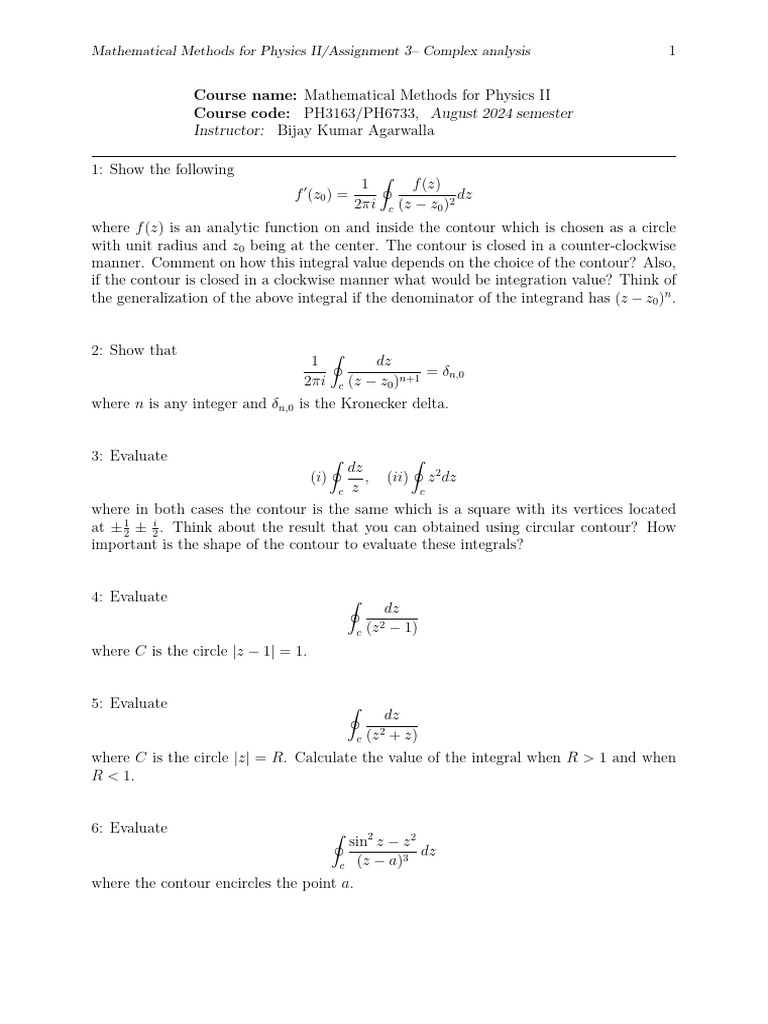 Mathematical Practice Set 3 | PDF | Integral | Functions And Mappings