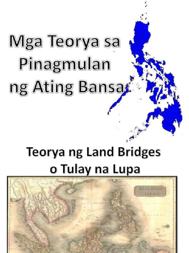 Teoryang Pinagmulan NG Pagkakabuo NG Pilipinas | PDF