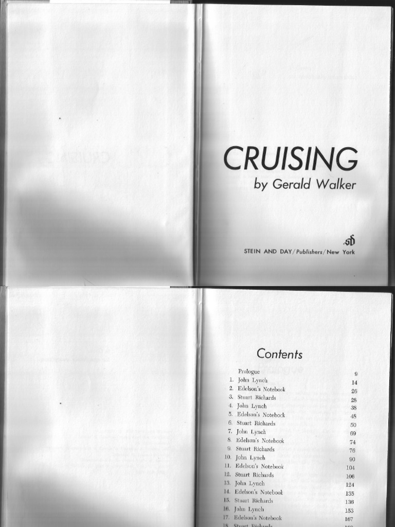 Cruising by Gerald Walker | PDF