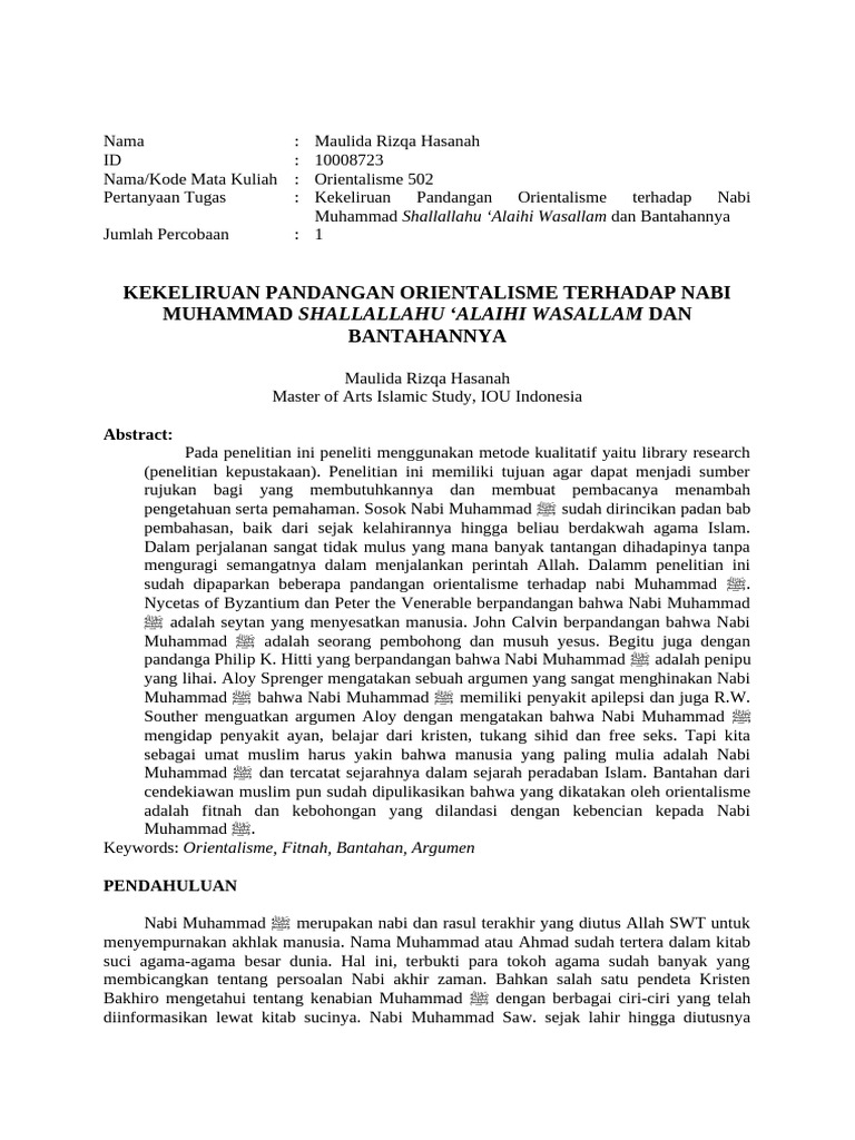 DHD 502 - Maulida Rizqa Hasanah-1 | PDF