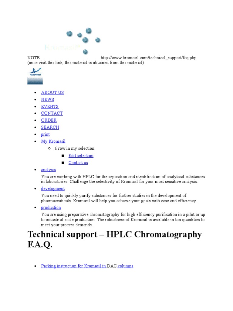 HPLC Practical Guide | PDF | High Performance Liquid Chromatography ...