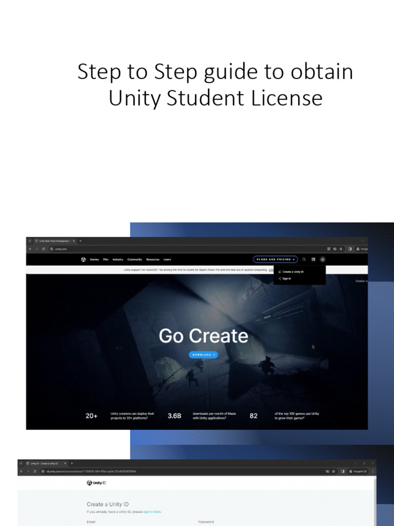 Unity Licensing Steps | PDF