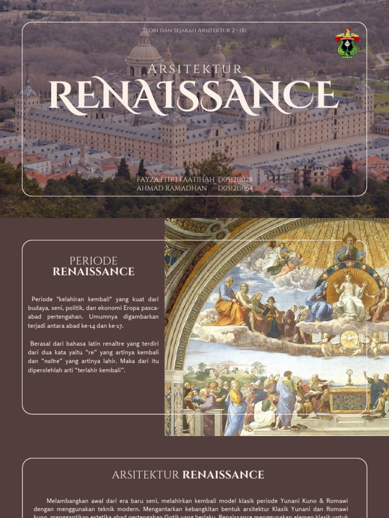 Arsitektur Renaissance | PDF