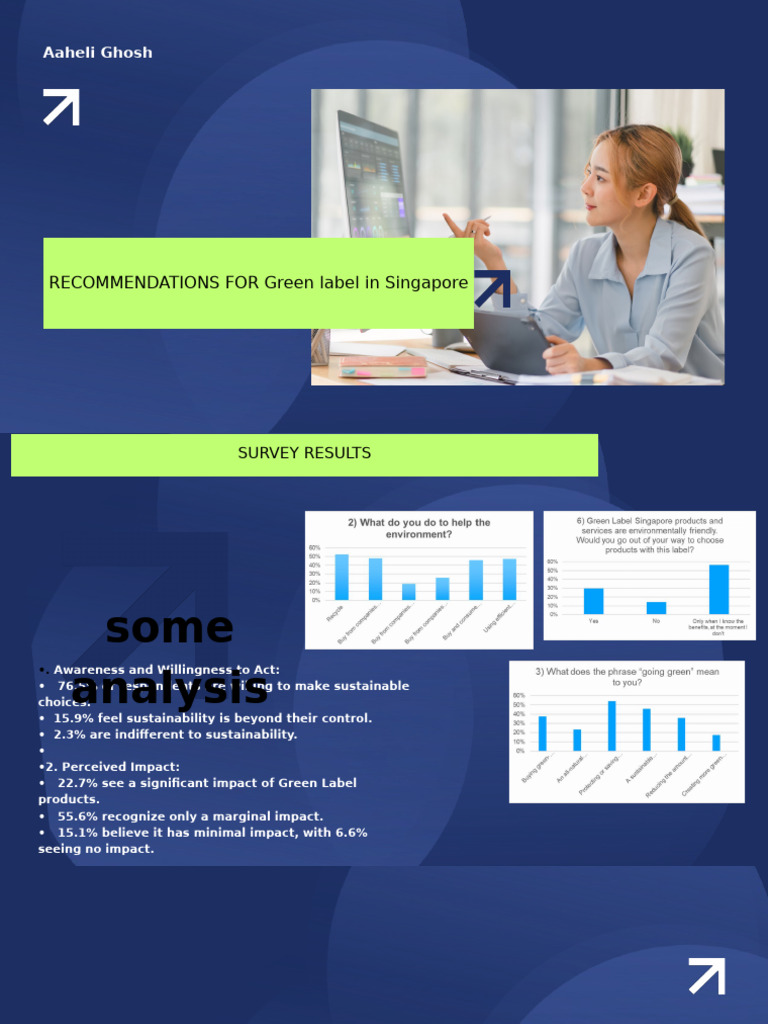 Blue and Green Modern Data Analyst Presentation | PDF