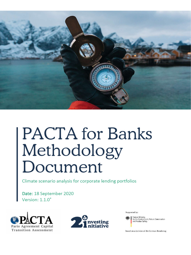PACTA For Banks Methodology Document | PDF | Climate Change Mitigation ...