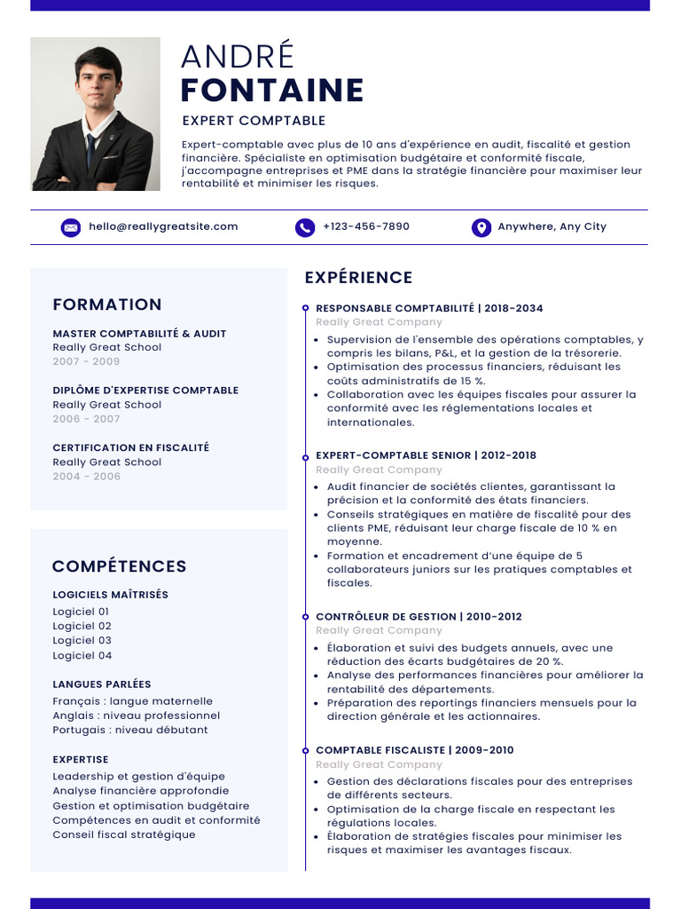 Expert-comptable senior en fiscalité | PDF | Audit | Comptabilité