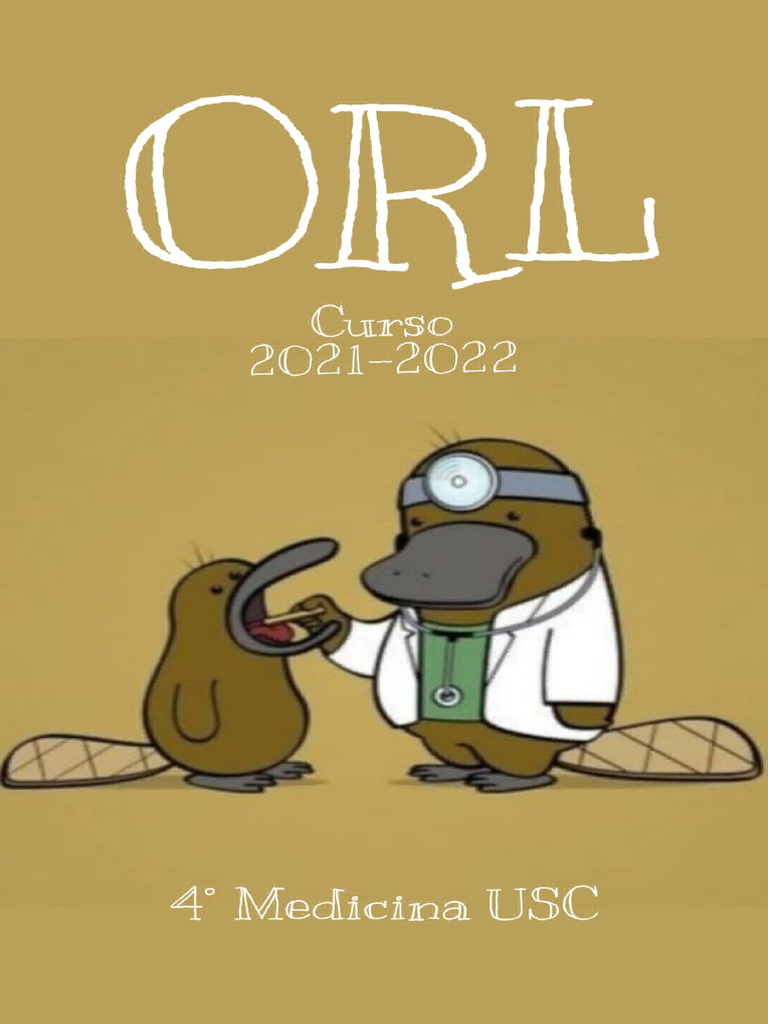 Orl Fusión | PDF | Oído | Otorrinolaringología