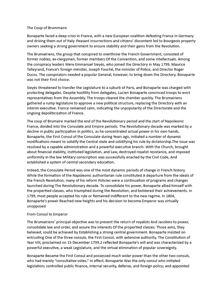 Napoleon | PDF | Napoleon | First French Empire