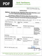 DU Final Datesheet May-June 2025 | PDF | Bachelor Of Arts | Qualifications