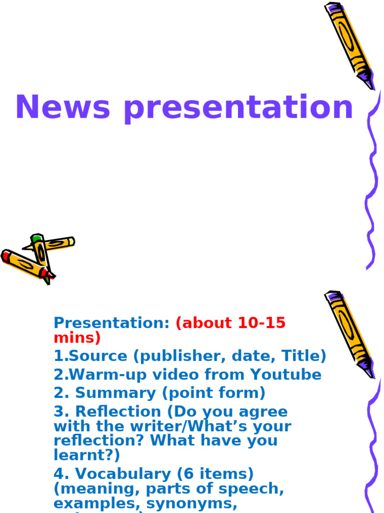 Homework News Presentation | PDF
