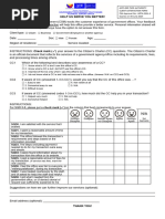 Client Satisfaction Measurement Form | PDF | Business