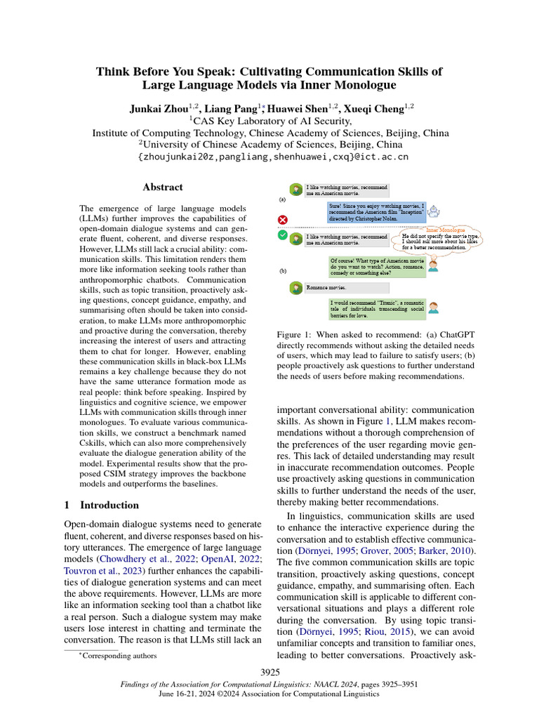 2024 Findings-Naacl 248 | PDF | Communication | Human Communication