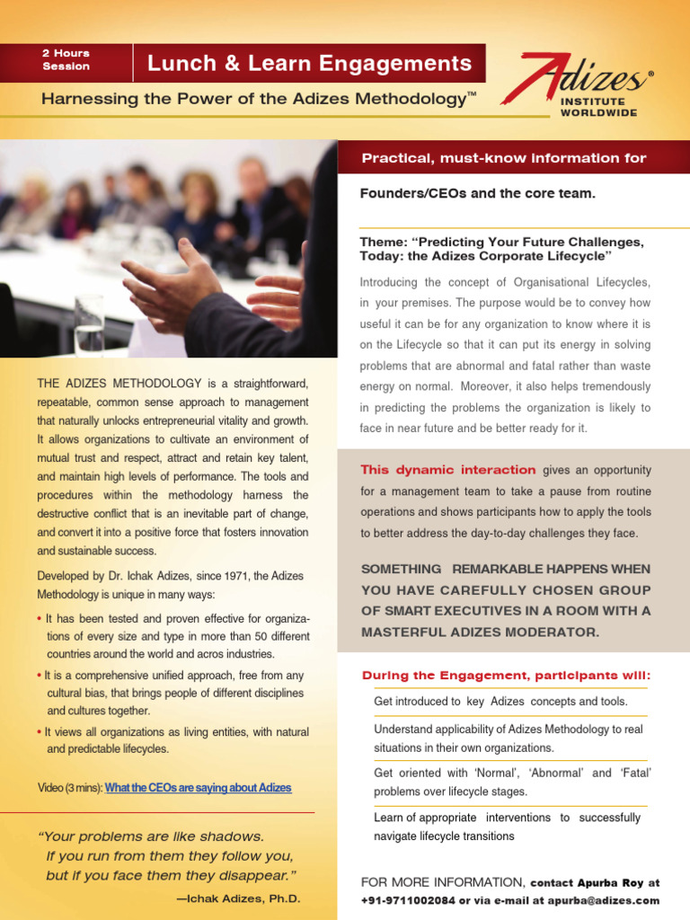 Predicting Your Future Challenges Today | PDF | Methodology | Information