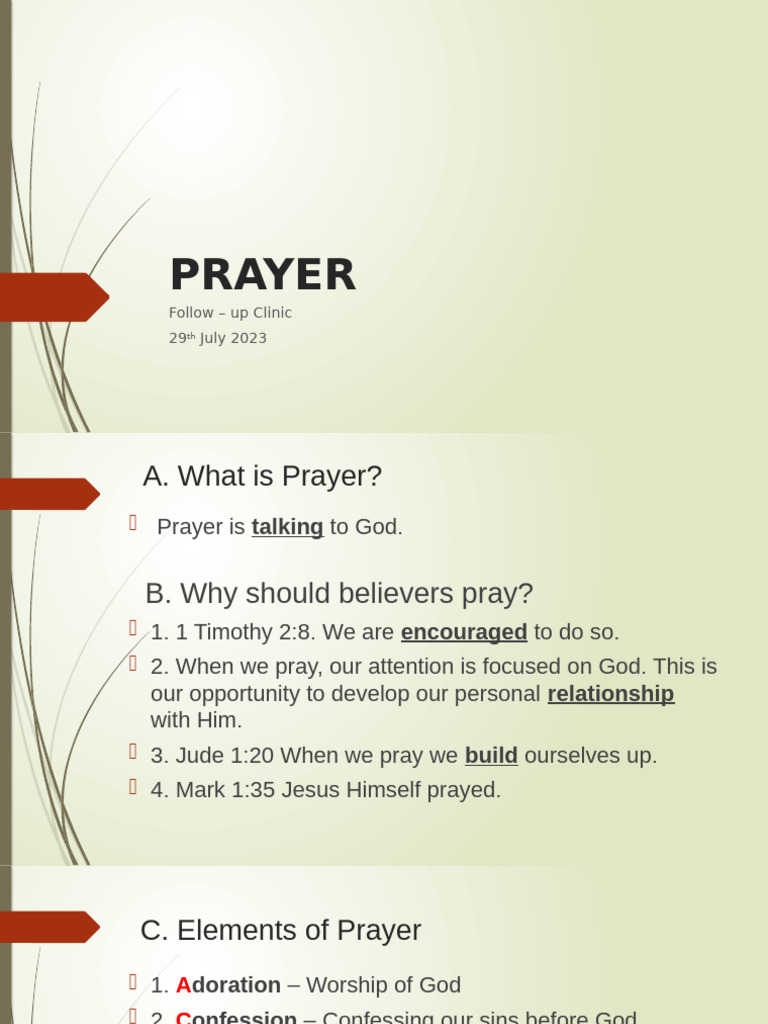 Prayer | PDF