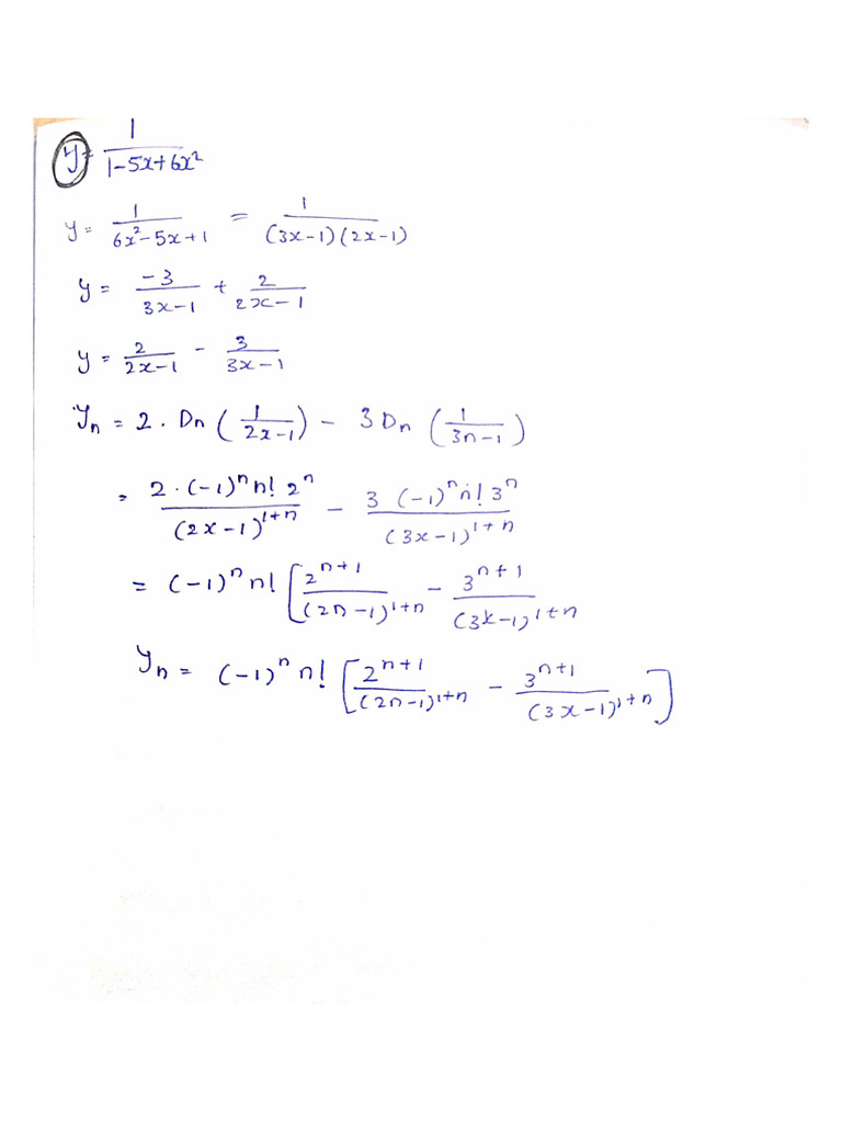 Maths Notes-important Notes | PDF